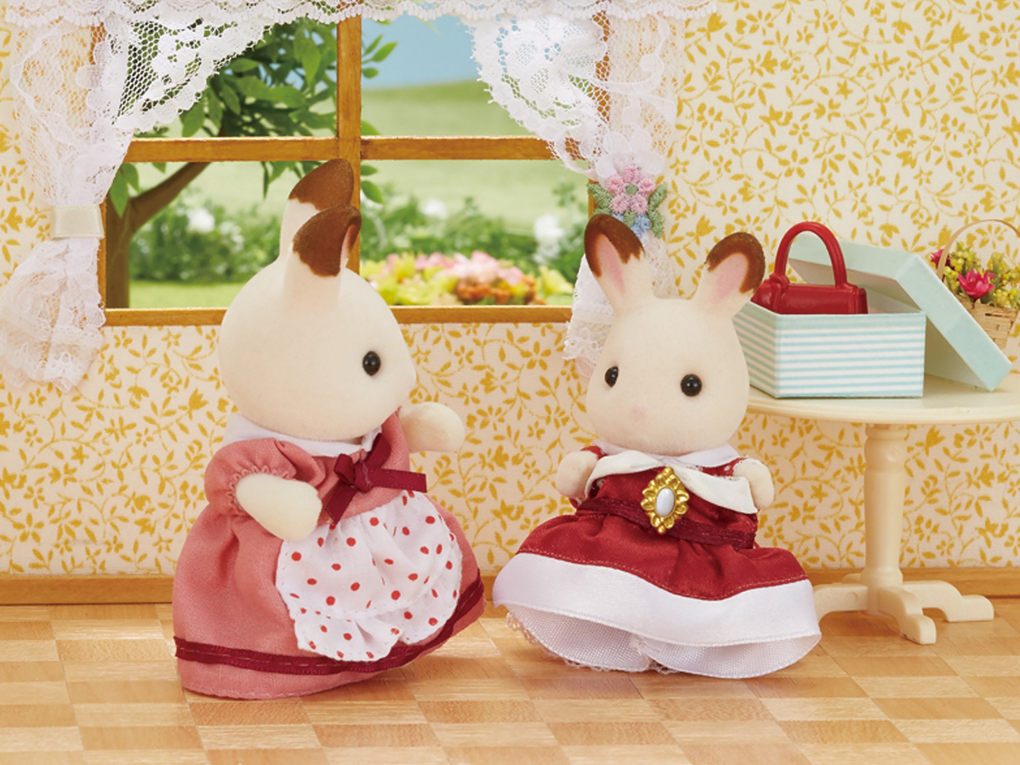 Sylvanian Families - 6001 - Set Freya y Teri Chocolate - Sylvanian Families