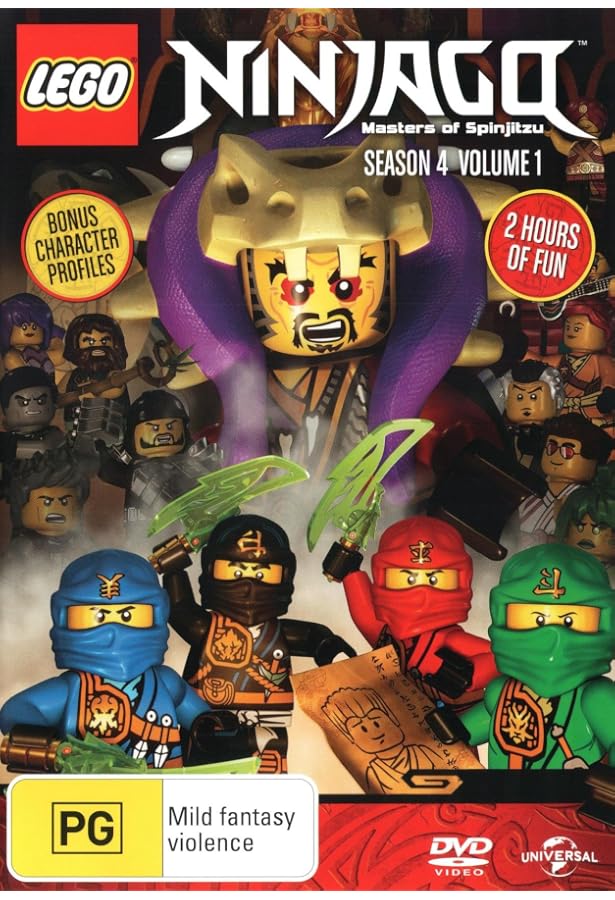 Lego Ninjago Masters Of Spinjitzu Series 5 Vol 1 LEGO Ninjago: Masters
