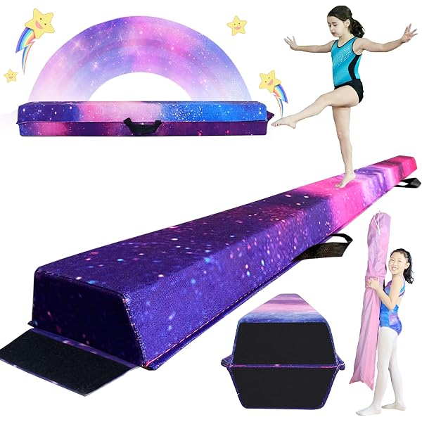 Gymnastics Equipment Kangaroo Hoppers 8FT Kids - Folding With Carry Bag ...