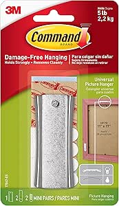 Command 17047UKN Universal sticky nail- Silver, Pack of 1 : Amazon.co ...