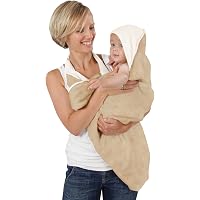 Cuddledry Hands Free Baby Bath Towel | Luxuriously Soft Bamboo & Cotton ...