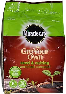 Miracle-Gro Grow Your Own Seed & Cutting Compost 8 Litres: Amazon.co.uk ...