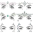SHINEYES 6 Pcs Gemstone Face Stickers for Music Festival Holiday Party ...