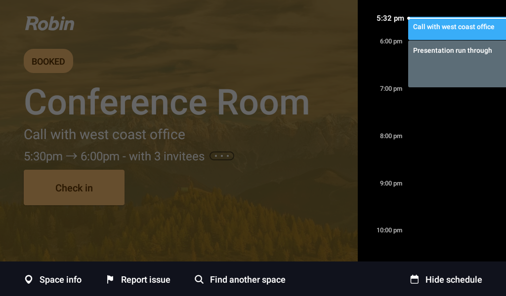 Robin Rooms - Meeting Room Display: Amazon.co.uk: Appstore for Android
