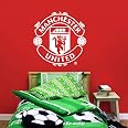 Manchester United Football Club Official (ONE Colour) Crest Sticker ...