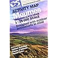 The Mournes Activity Map | Weather-Resistant | Includes Slieve Croob ...