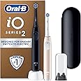 Oral-B iO2 Duo Electric Toothbrushes, 2 Gentle Care Toothbrush Heads, 1 ...