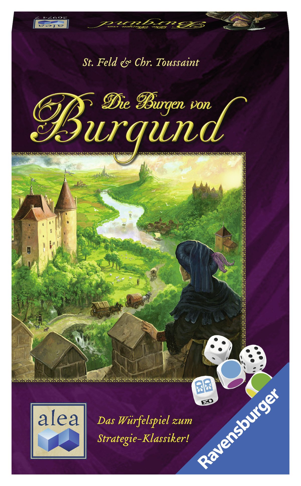 Alea-Juego de dados Die Burgen von Burgund. (Ravensburger Spieleverlag ...