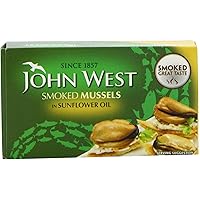 John West Smoked Oysters in Sunflower Oil (85g) - Pack of 6 : Amazon.co ...