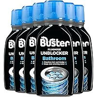 Buster Bathroom Plughole Unblocker, 3 x 300ml : Amazon.co.uk: Grocery