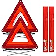 GADLANE Emergency Warning Car Triangle Road Safety Reflective Foldable ...