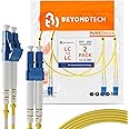 Buy LC to LC OM3 Fiber Patch Cable Multimode Duplex - 3m 9.84ft 50 125 10Gb Aqua - Beyondtech ...