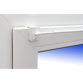 Lot de 4 supports tringle spéciale fenêtre pvc: Amazon.fr: Cuisine & Maison