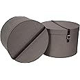 Bigso Box of Sweden Set of 2 Storage Boxes - Round Storage Box with ...