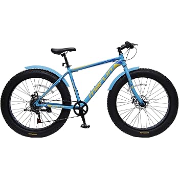 Buy STURDY BIKES Mountain Carbon Steel Fat Bike with 26X4 inch Tyres ...