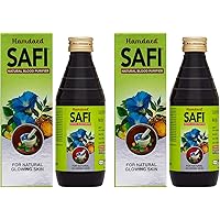 Hamdard Safi Blood Purifier Syrup for Healthy & Glowing Skin | 100% Pure | Clears Stomach ...