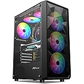 Amazon.in: Buy Ant Value VM40 ATX Computer Case/Gaming Cabinet - Black | Support ATX, M-ATX, ITX ...