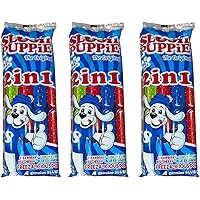 Slush Puppie Ice Pops Lollies - 2 in 1 Ice Poles - Blue Raspberry ...