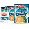 Schwartz Lemon Butter Sauce Mix 38 G | Serves 4 - 6 | Pack of 6| Creamy ...
