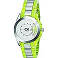 The One - Binary Watch Herren-Armbanduhr Turning Disc Analog Quarz ...