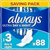 Always Ultra Night Sanitary Towels with Wings, Size 3, 40 Instant Dry ...