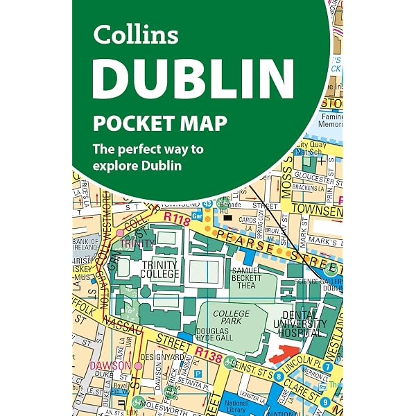 Printable tourist map of dublin city centre 60 photos - Guidebookbali.com
