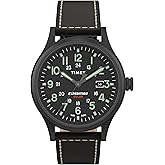 Timex Expedition Scout Men's 40 mm Watch, Dark Green, Strap: Buy Online ...