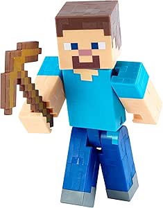 Mattel Minecraft Steve with Pickaxe 5 Figure by: Amazon.de: Spielzeug