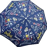 Cheeky Chunk Monsoon Magic 3 Fold Designer Umbrella : Amazon.in: Bags ...