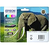 Epson 24XL Yellow Elephant High Yield Genuine, Claria Photo HD Ink ...