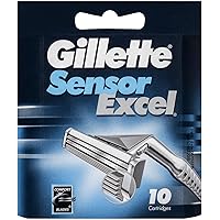 GILLETTE Sensor EXCEL Blades 5'S : Amazon.co.uk: Health & Personal Care
