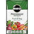 Miracle-Gro Performance Organic, Fruit & Vegetable Compost - 40 Litre ...