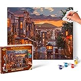 Schipper 609220776 Malen nach Zahlen, Rosenbäumchen rot - Bilder malen für Erwachsene, inklusive ...