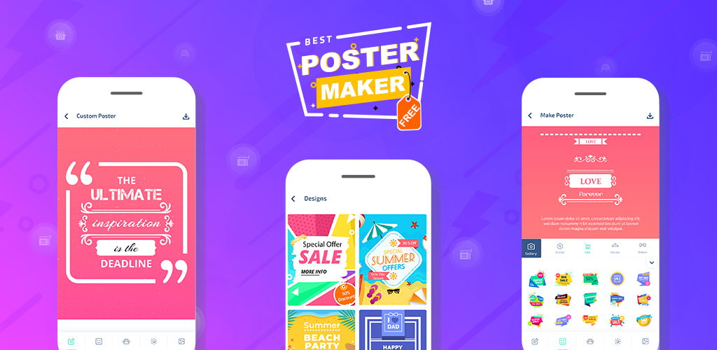 The Poster Maker Flyer Designer Banner Maker Poster Making App