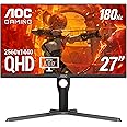AOC Q27G3XMN 27" Mini LED Gaming Monitor, 2K QHD 2560x1440, 180Hz 1ms ...