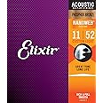 Elixir 16027 Saiten Phosphor Bronze Akustik-Gitarrensaiten mit NANOWEB ...