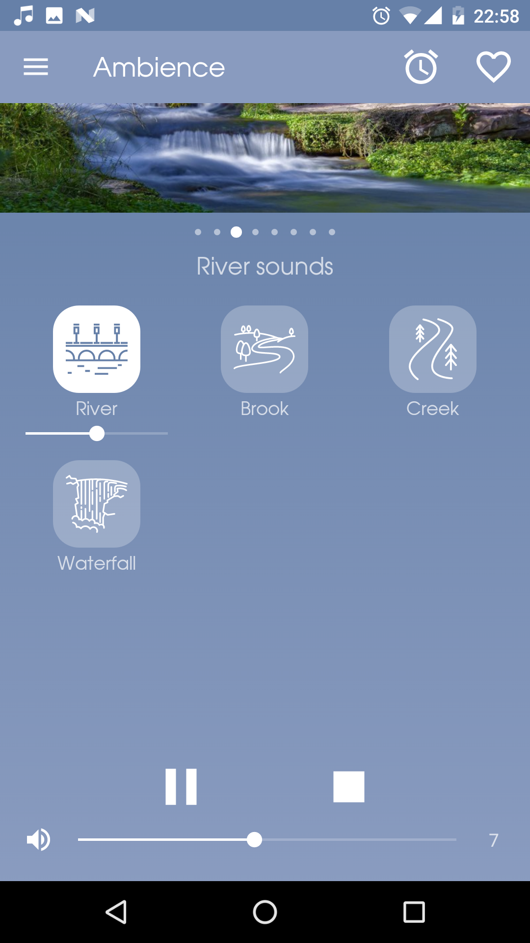 Ambience - Nature sounds: relax and sleep: Amazon.de: Apps für Android
