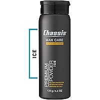 Chassis Ice Premium Powder for Men, Talc-Free, Cooling Body Powder ...