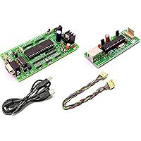 Silicon TechnoLabs ATMEL 8051 Development DIP Board and AVR USB ISP Programmer Kit : Amazon.in ...