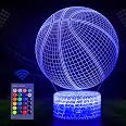 Basketball Gifts for Boys / Girls, Basketball 3D Night Light, 3D ...