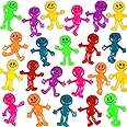 84-Pack Stretchy Bendable Man,Slimy Stretchy Happy Man Sensory Gel Toy ...