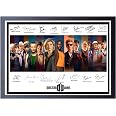 Doctor Who Signed/Autographed Print all Doctors. Dr Who (A4 Framed 34cm ...