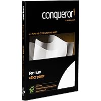 100 Sheets A4 Conqueror Laid (Textured) Vellum (Deep Cream) Paper ...