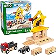 BRIO 33732 Harbour Gantry Crane for Kids Age 3 Years Up - Compatible ...