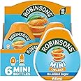 Robinsons Mini - No Added Sugar - Low Calorie - Orange, 6 Count ...