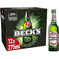 Beck's Lager Beer Bottle, 12 x 275 ml : Amazon.co.uk: Grocery