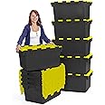Large Plastic 80 Litre Heavy Duty Storage Boxes (71 x 46 x 36.8cm ...