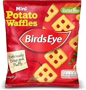 Birds Eye Mini Potato Waffles, 456G (Frozen): Amazon.co.uk: Grocery