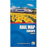 Rail Map of Europe, 18th (Rail Guides): Amazon.co.uk: Thomas Cook ...