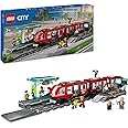 LEGO City Downtown Tram and Station Vehicle Building Toy Set for 7 Plus ...